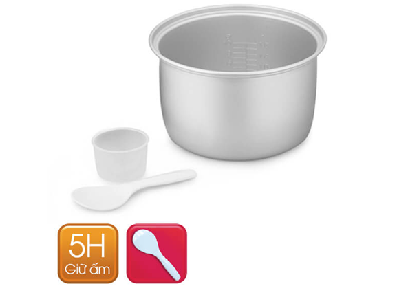 Nồi cơm điện Sharp 10 lít KSH-D1010V | Điện Máy T